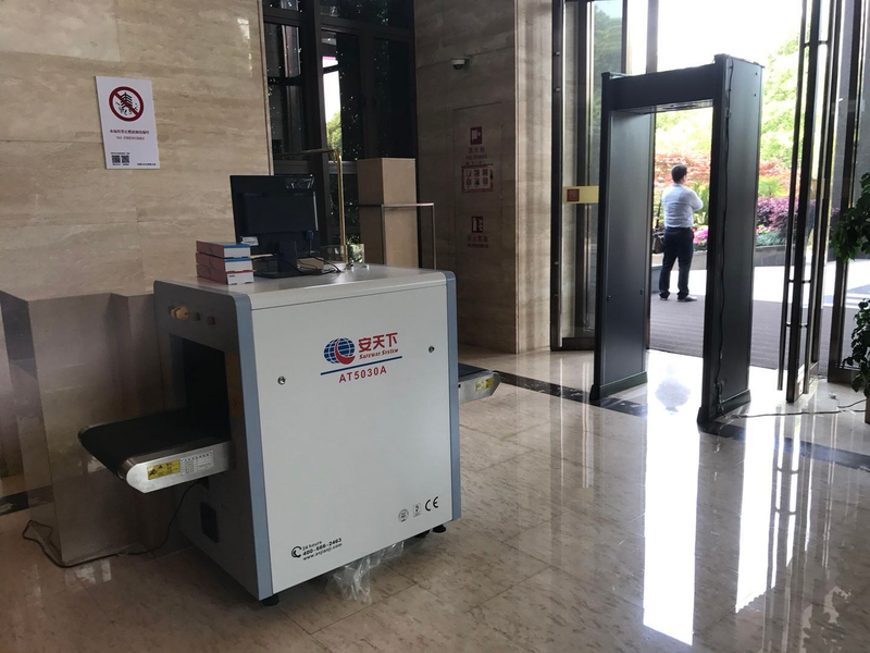 Security X Ray Machine for Prison Security Check, X-Ray Baggage Scanner ...